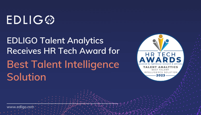 EDLIGO erhält den HR Tech Award 2023 für die beste Talent Intelligence Lösung - EDLIGO