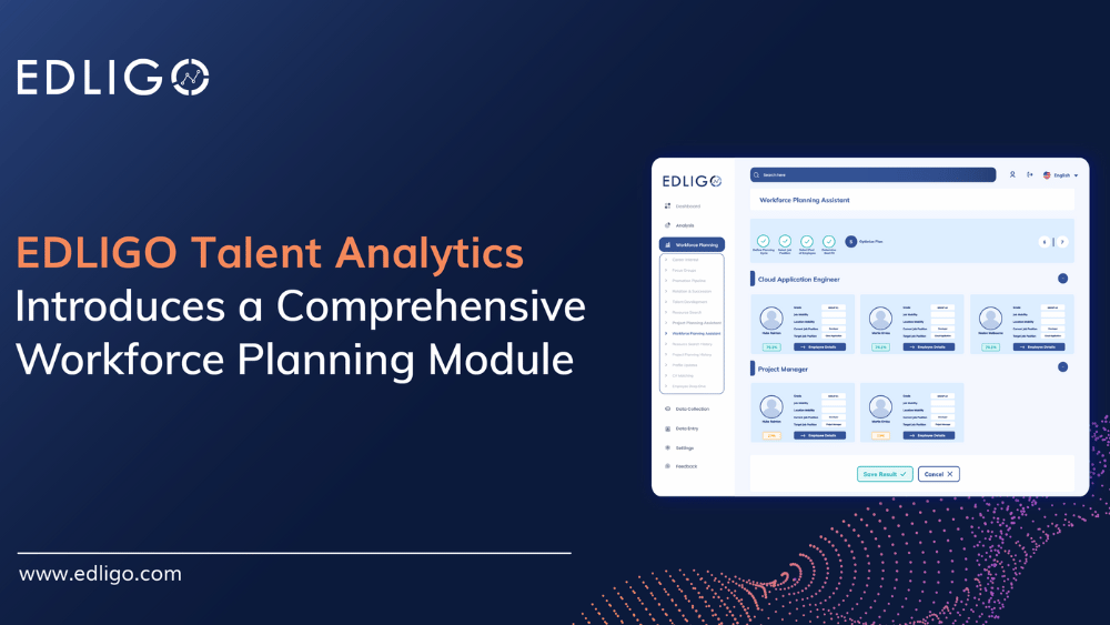 EDLIGO Talent Analytics Introduces a Comprehensive Workforce Planning Module